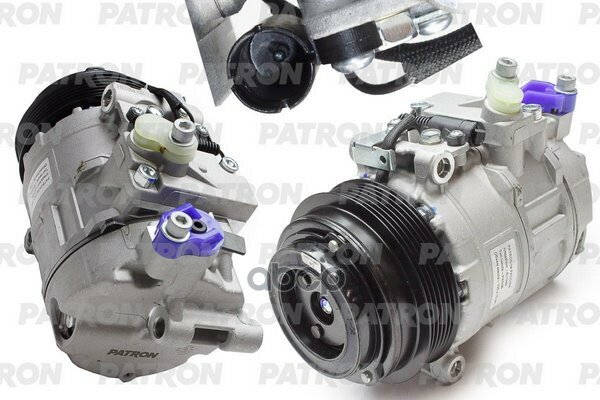 Компрессор кондиционера Mercedes C (W202) (93-)/E (W210) (95-)/Sprinter (95-) PATRON арт. PACC064