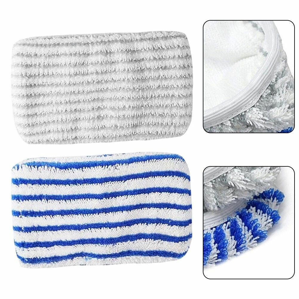 2 шт. сменная тряпка для швабры для RY7517WH RY7535WH для аксессуаров для пароочистителя