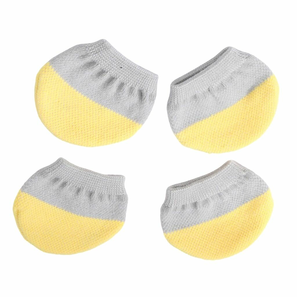 1 комплект из четырех, чехол для колес багажной тележки-желтый