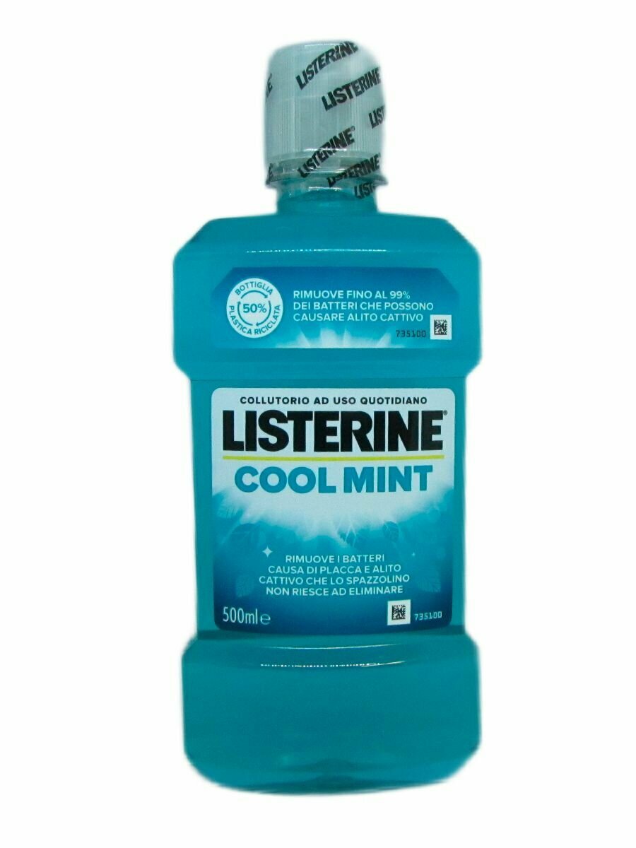 Ополаскиватель полости рта Listerine COOL MINT GUSTO DEL 500 мл