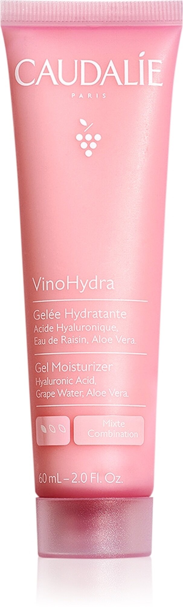 Caudalie Увлажняющий гель для комбинированной кожи VinoHydra Gel Moisturizer, 60 мл
