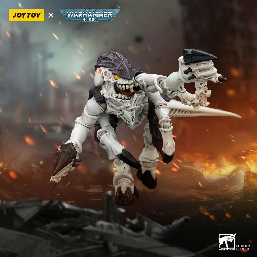 Подвижная фигурка JOYTOY Warhammer 40K Tyranids Hive Fleet Leviathan Termagant with Spinefists коллекция игрушек
