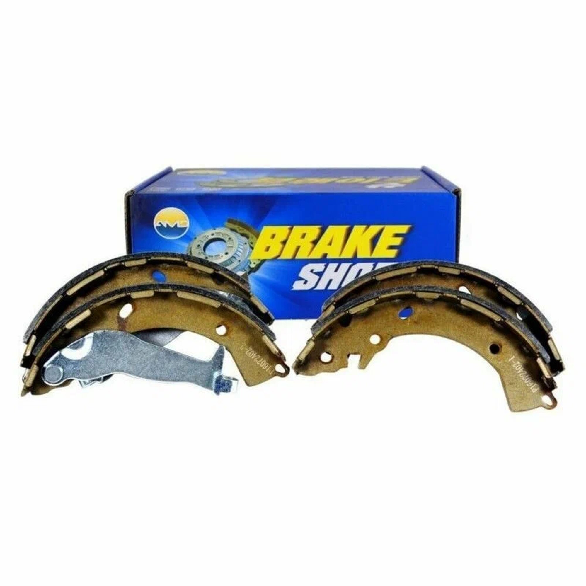 Тормозные колодки барабанные задние для а/м Hyundai Solaris, i20; Kia Rio, AMD AMDBF452