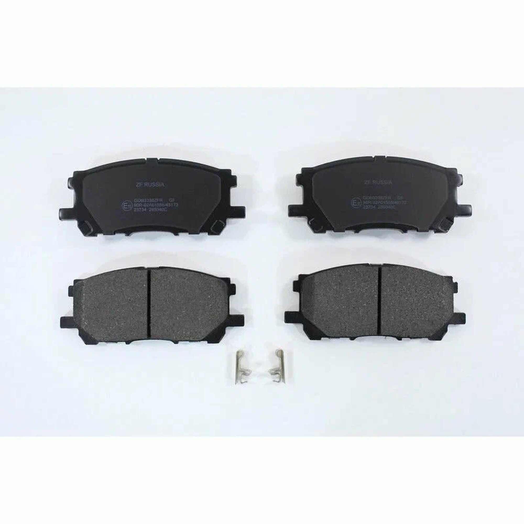 Колодки тормозные дисковые передние ZF Russia GDB3338ZFR для а/м LEXUS RX, GS