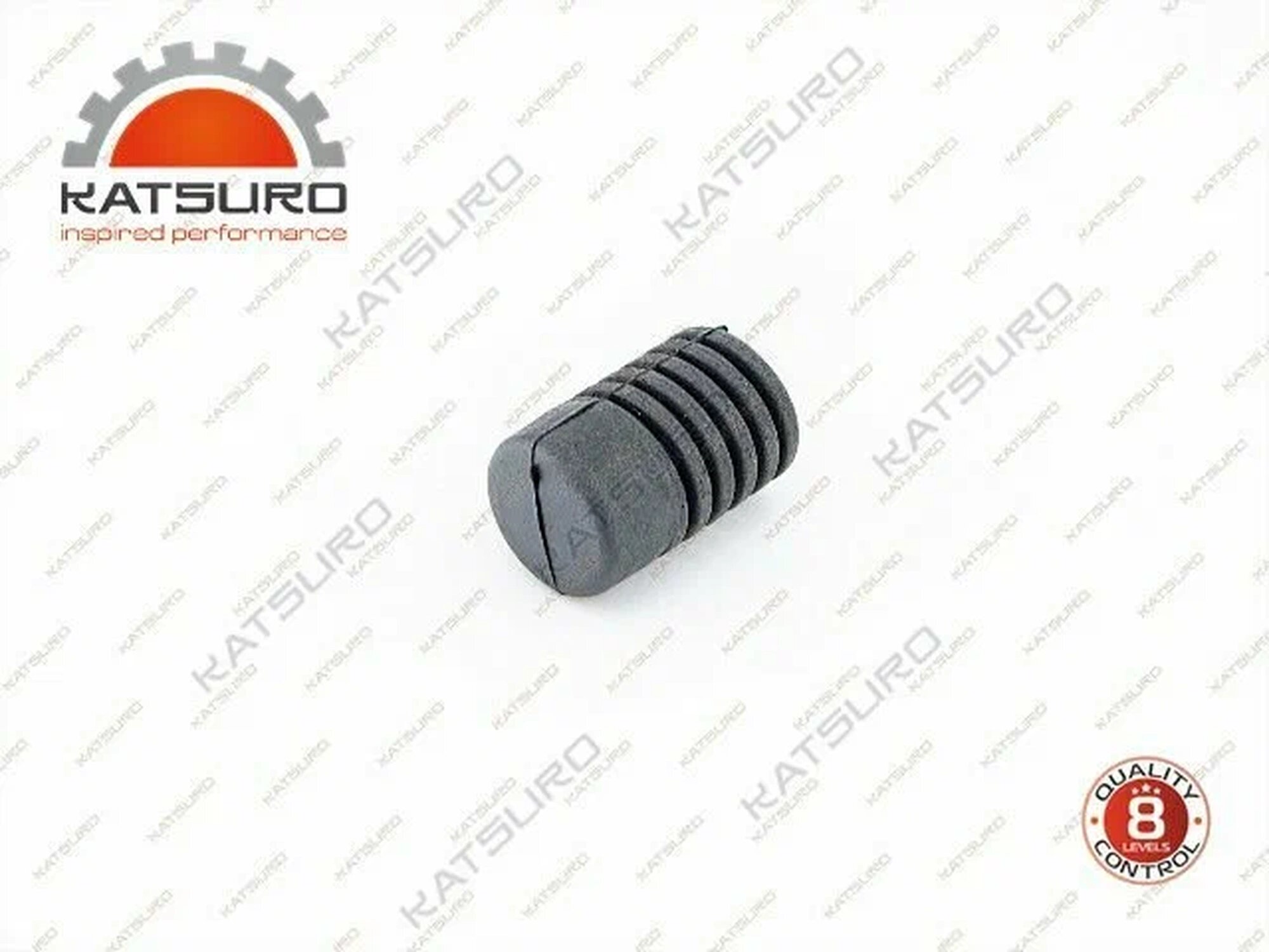 Отбойник капота KATSURO KAT-123BM, для Nissan X-Trail T31/T32, резина