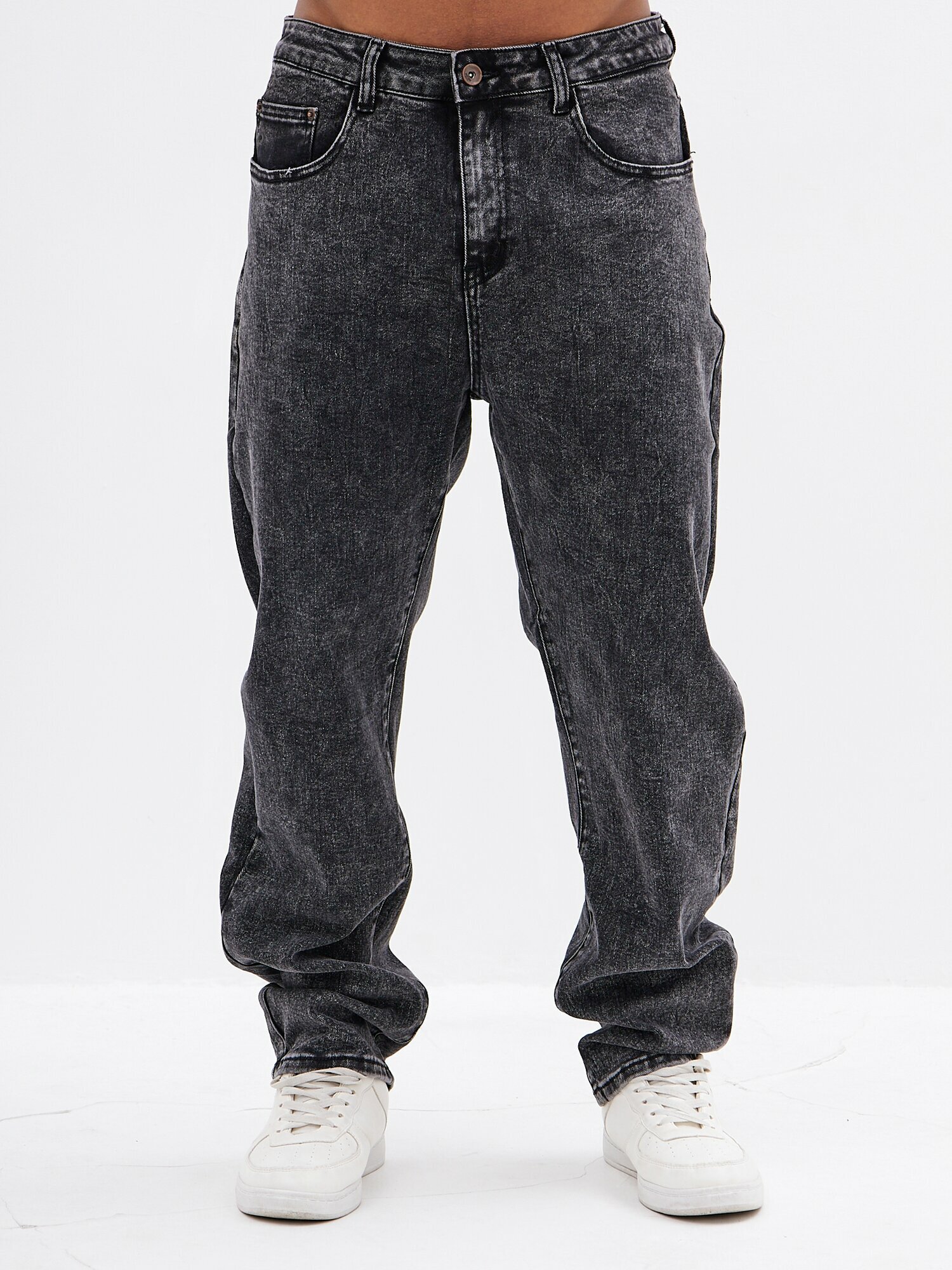 Джинсы багги мужские широкие 