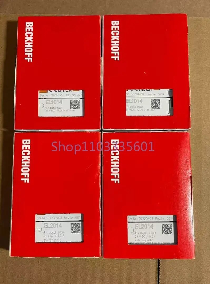 BECKHOFF Модули EL1004 EL2004 EL6021 EL2502 EL6002 EL3004 EL3062 EL3064 EL3702 EL3004