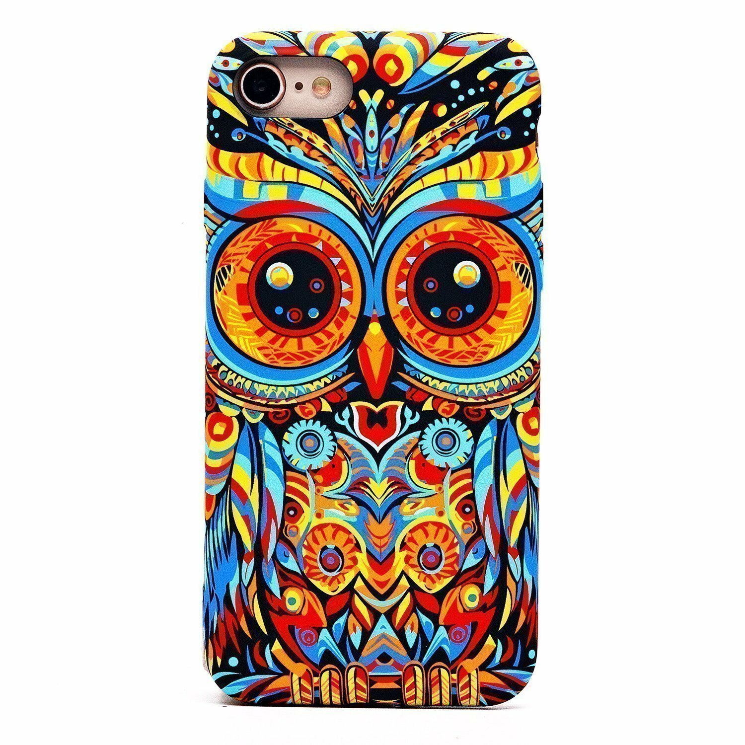 Чехол-накладка для Apple iPhone SE 2022 - (117) (многоцветный) Luxo Creative