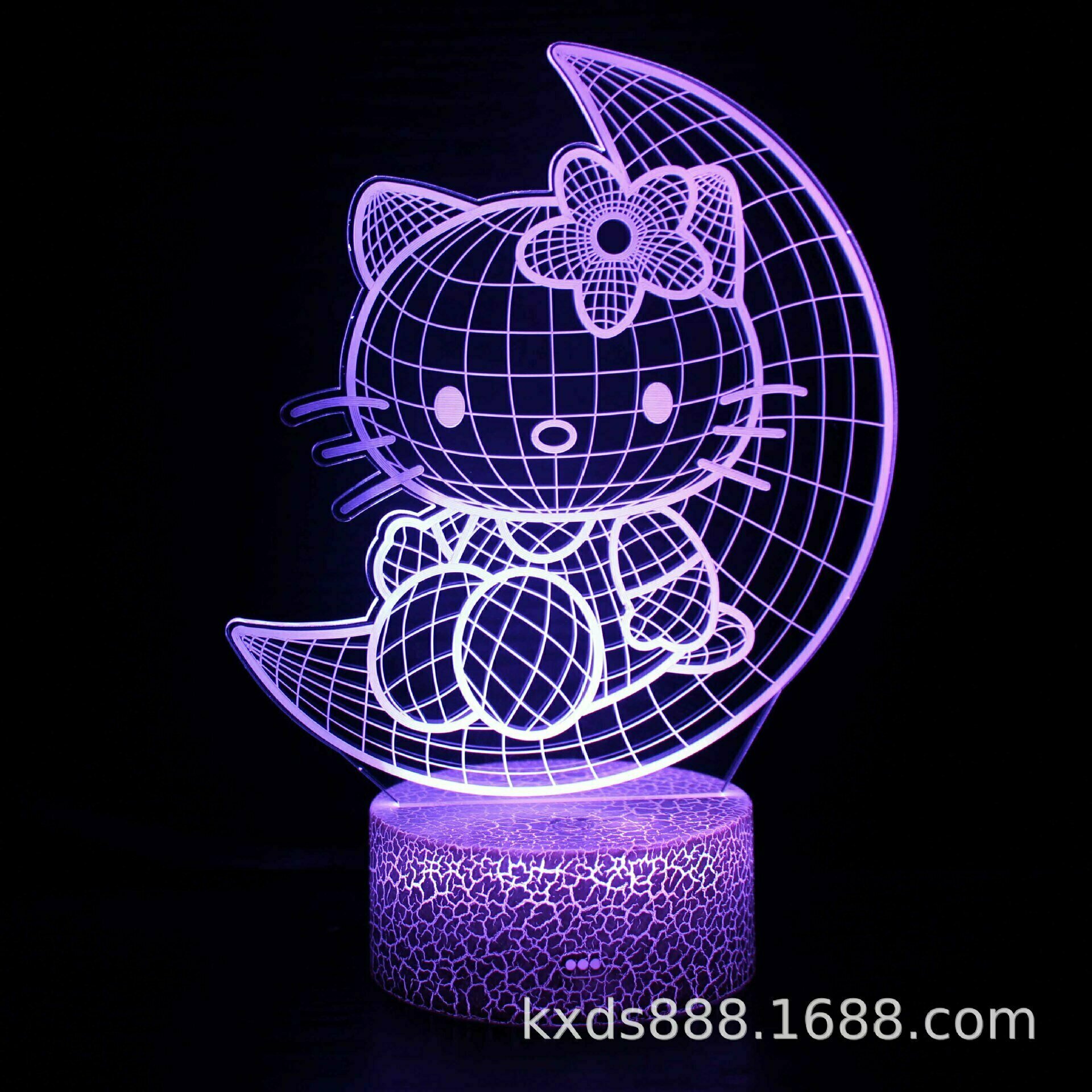Ночник подарок Китти в кимоно Hello Kitty