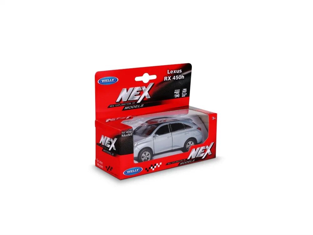 Машинка 1:38 Welly Lexus RX450h 43641W