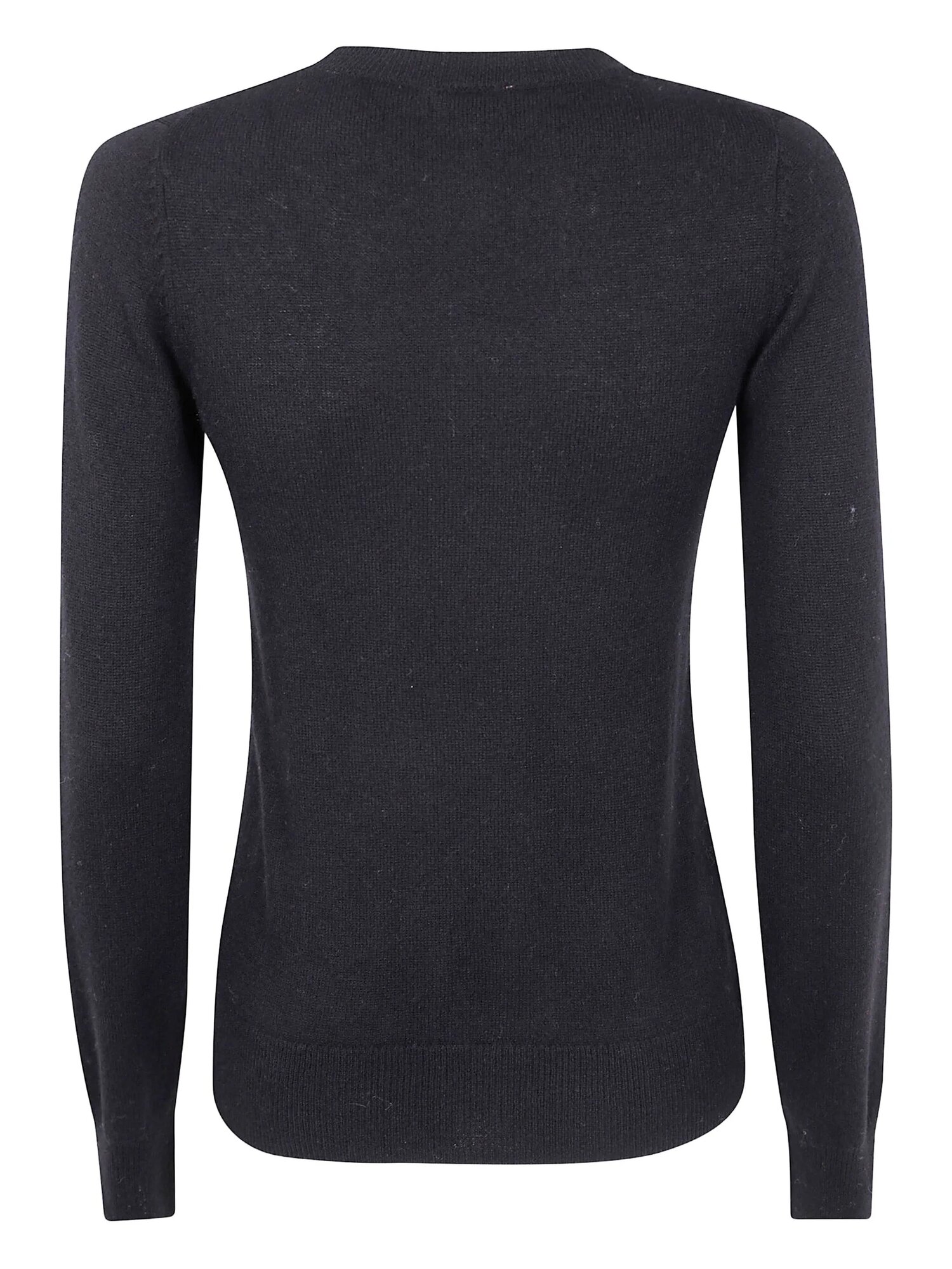 Свитер absolut cashmere. Crew-neck cashmere sweater, размер L, , black/black — фото 1