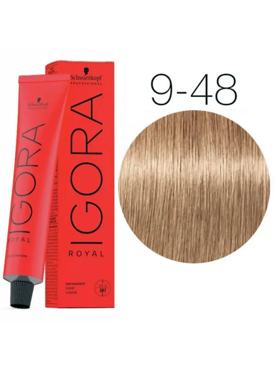Schwarzkopf Igora Royal 9-48 Стойкая краска для волос 60мл