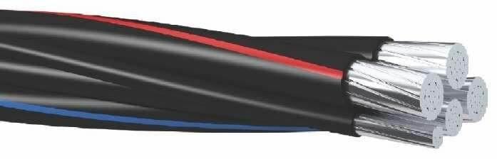 Провод СИП-2 3х70+1х54.6+1х16 0.6/1кВ (10м) Энергокомплект 40004817