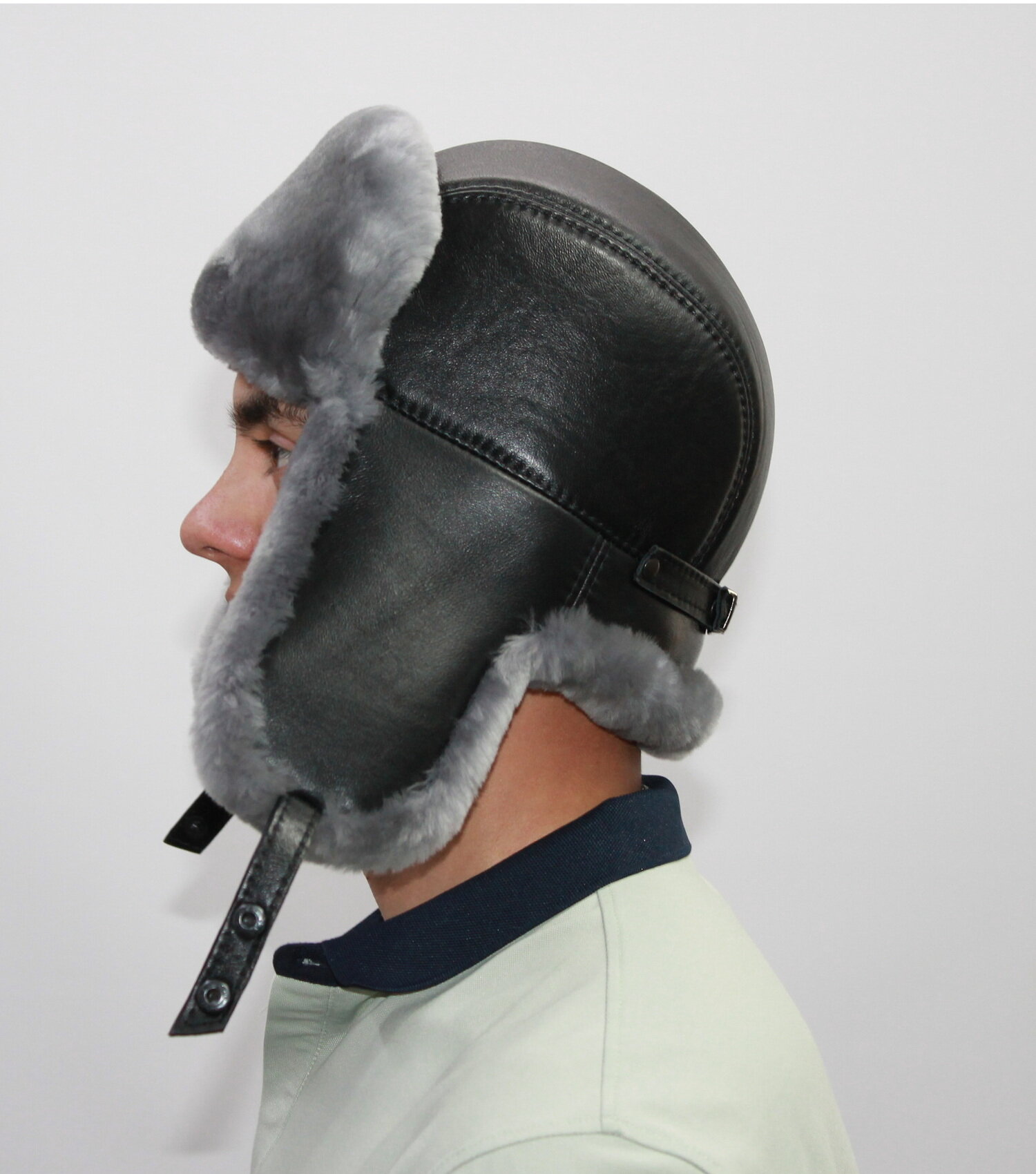 Шапка-ушанка ушанка мутоновая для мужчин