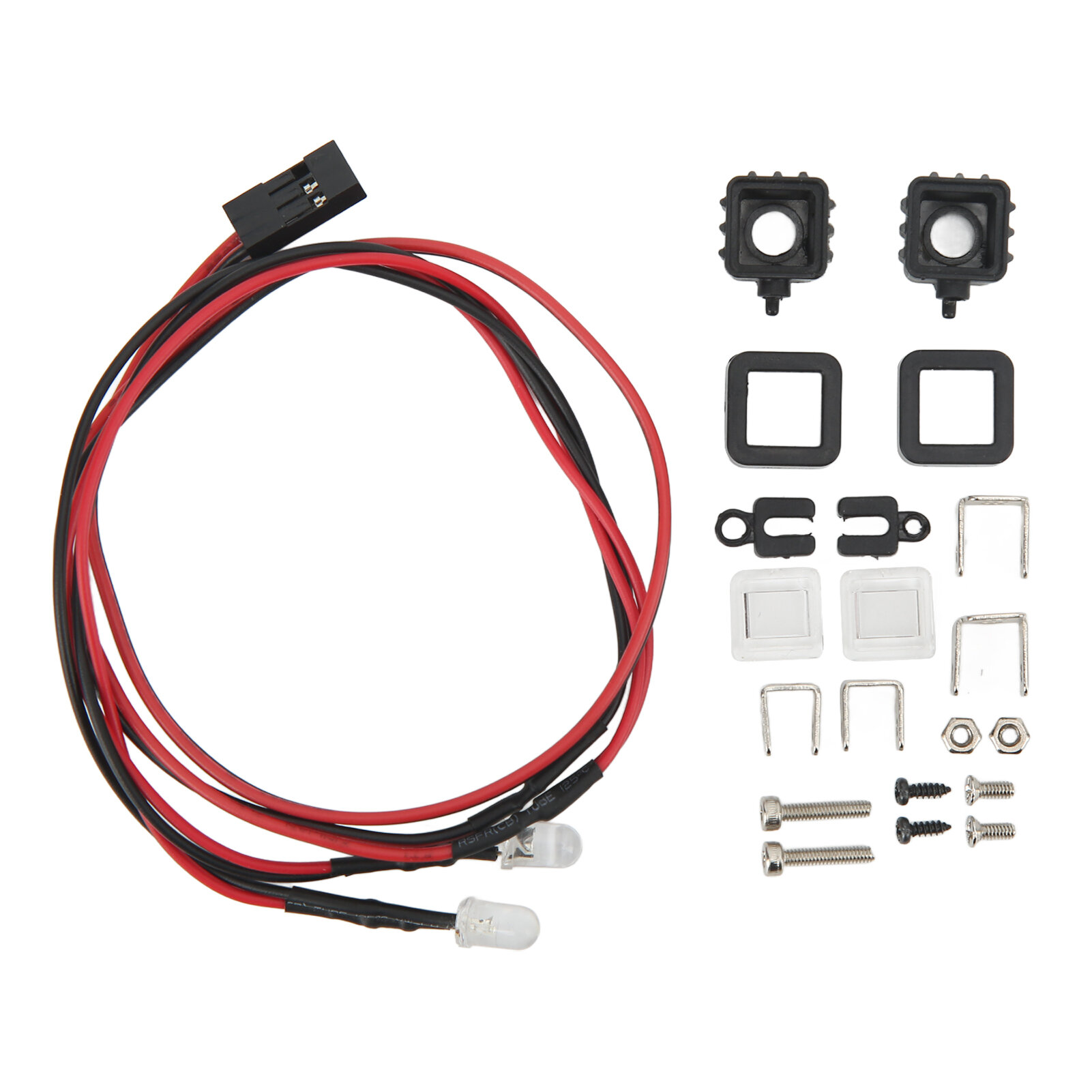 RC CAR Spotlight Регулируемая базовая пластиковая белое освещение.