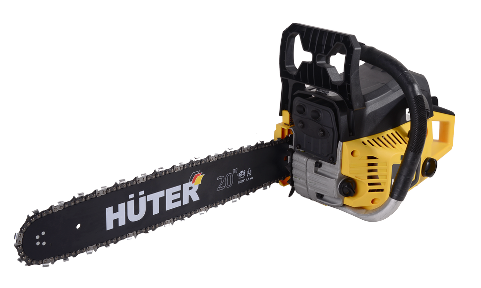 Бензопила, пила бензиновая, Huter BS-3, 2.8 кВт, с воздушным охлаждением