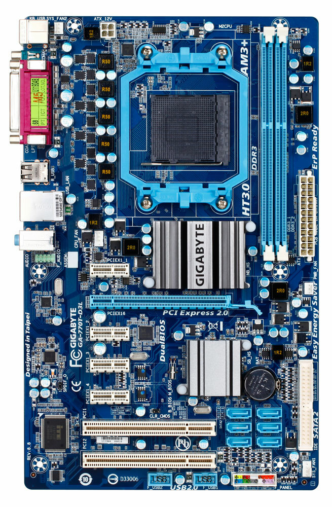 Материнская плата GIGABYTE GA-770T-D3L (AMD 770)