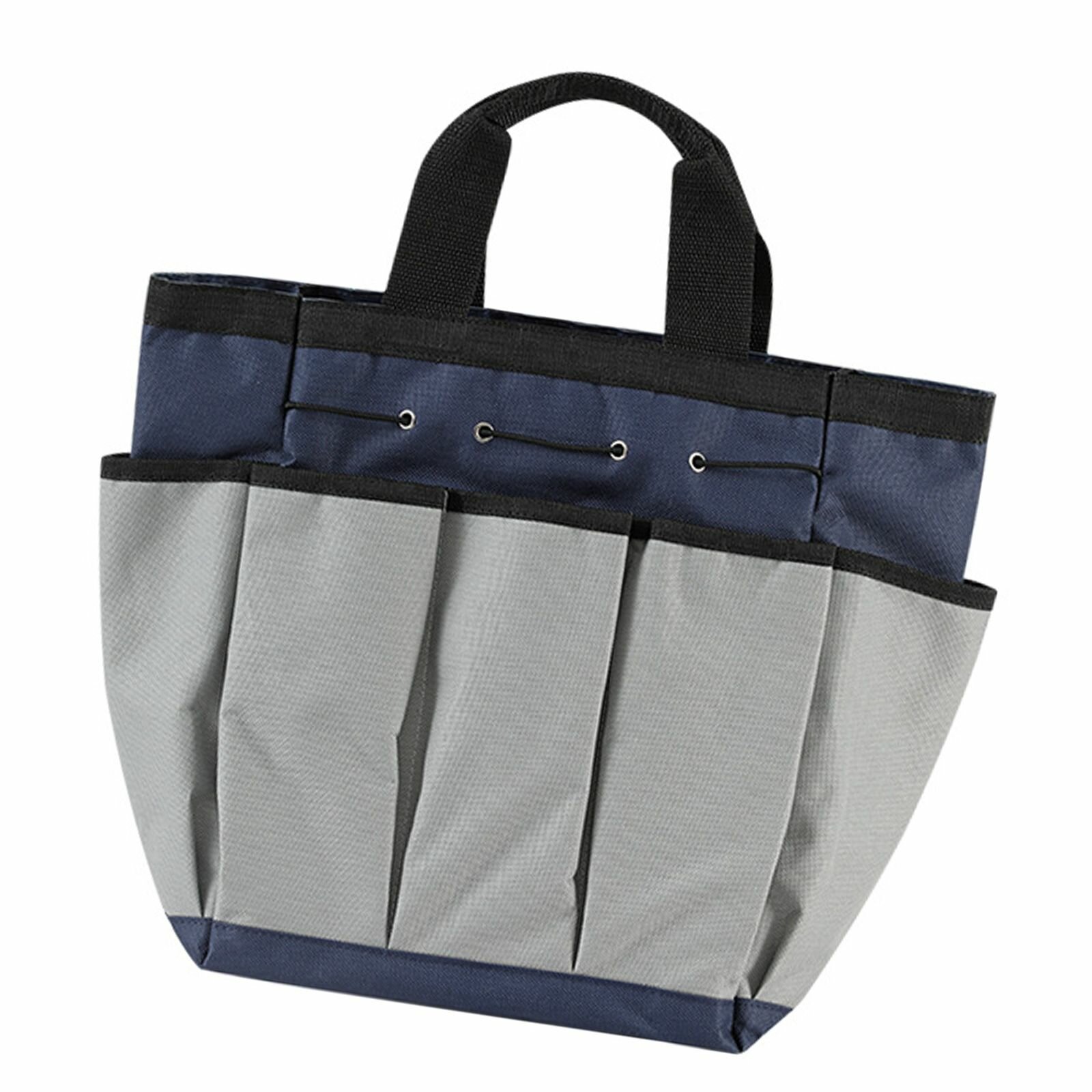 Просторная сумка для хранения садовых инструментов с устойчивой к разрывам конструкцией использования на открытом воздухе