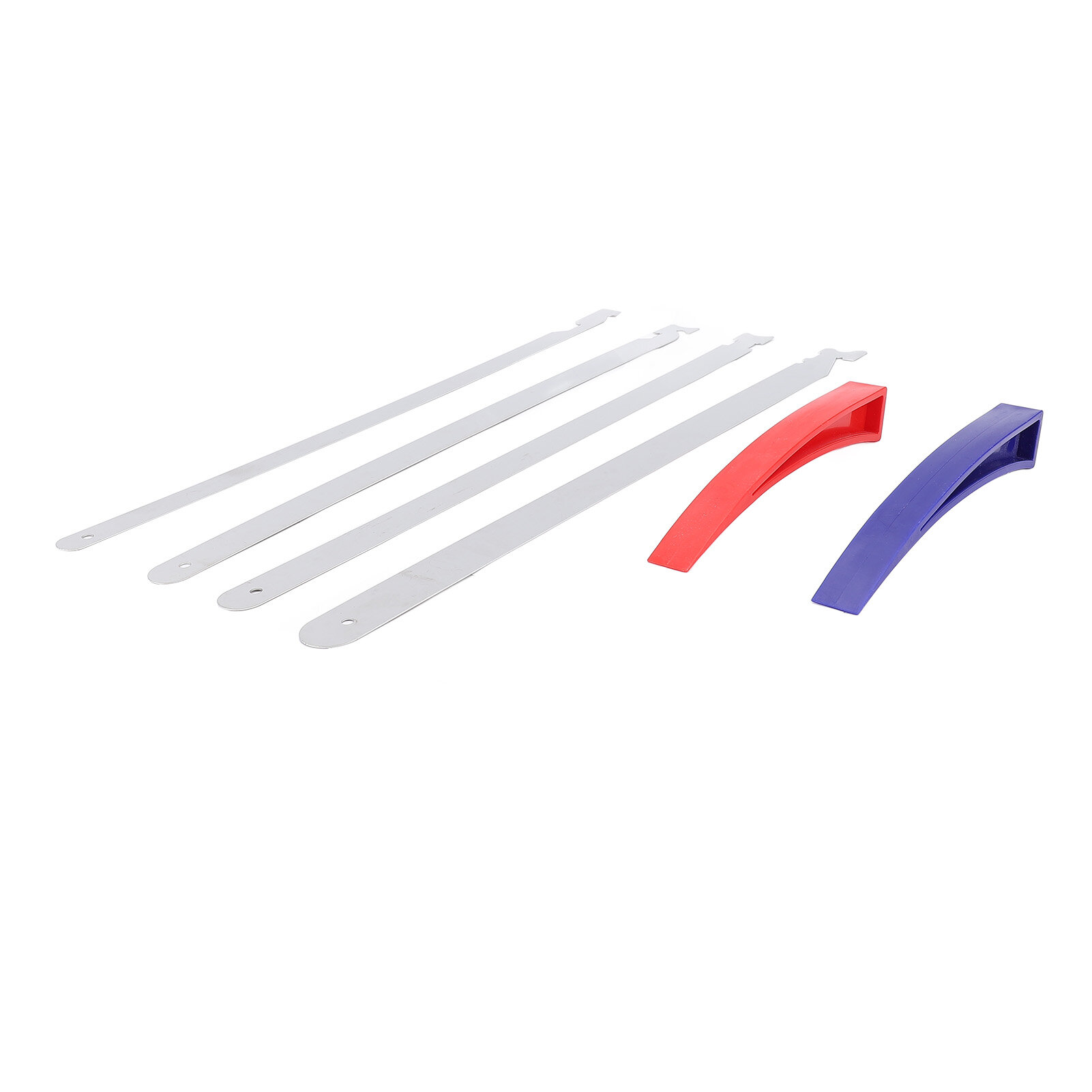 2 шт. клин для ремонта вмятин на дверях автомобиля, опорный клин для расширения швов с 4 стальными линейками