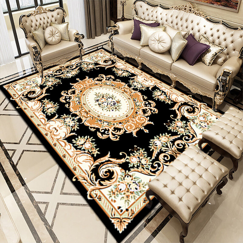 Light suite, retro-European style, a carpet for a living room, a carpet for a hotel and a living room, a stylish carpet, a carpet for a house, a composite carpet