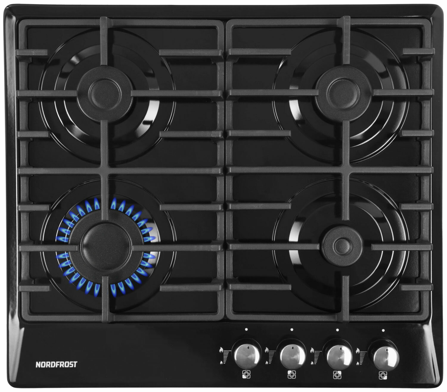 Газовая варочная панель NordFrost HS 6041 B