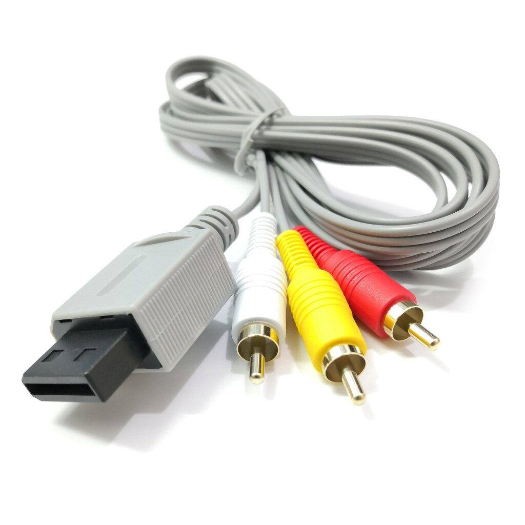 AV-кабель для консоли WII, трехрядный AV-HD-кабель Wii WiiU