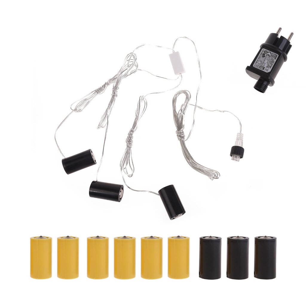 Тип источника питания виртуальная батарея LR14 C-Штепсельная вилка европейского стандарта-одна на троих