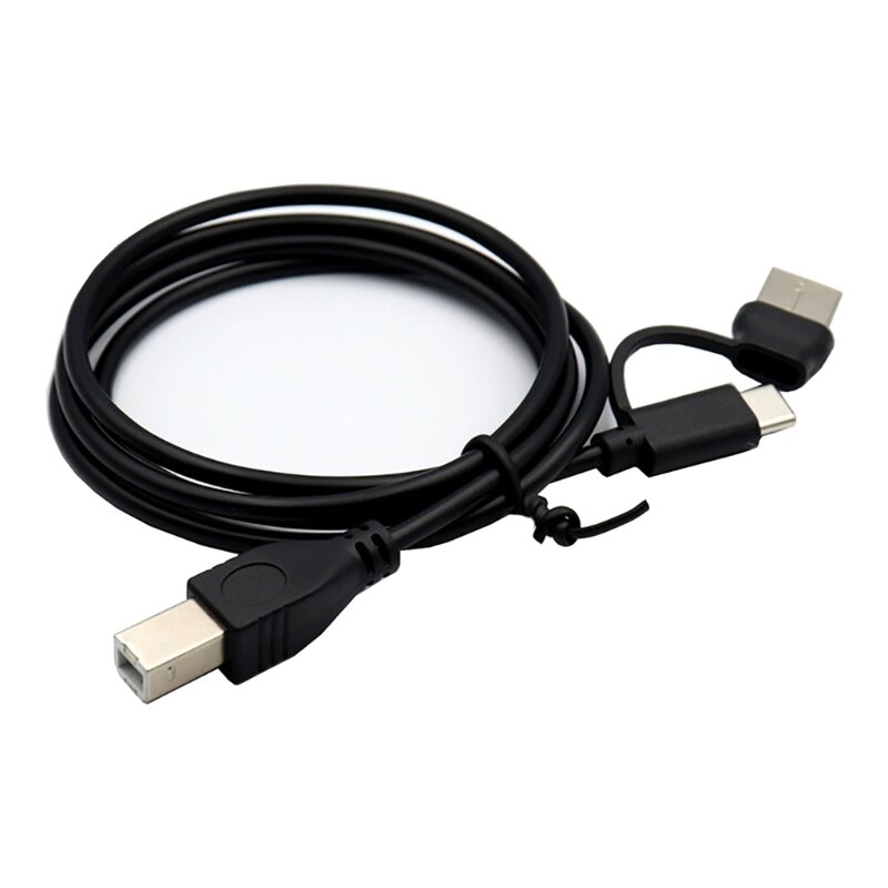 Кабель для передачи данных принтера Type C/USB-USB B