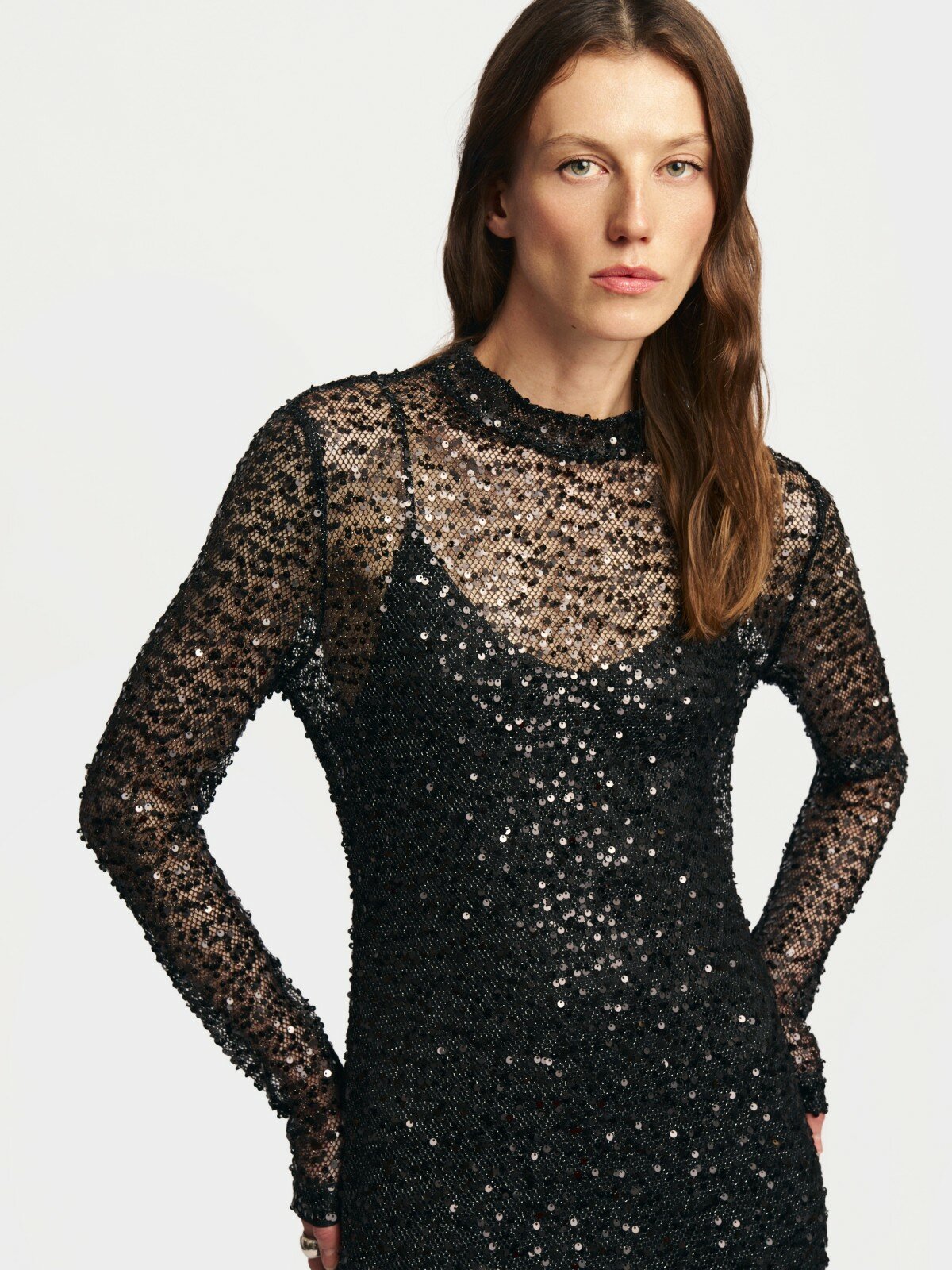 Платье Осень-зима 2025