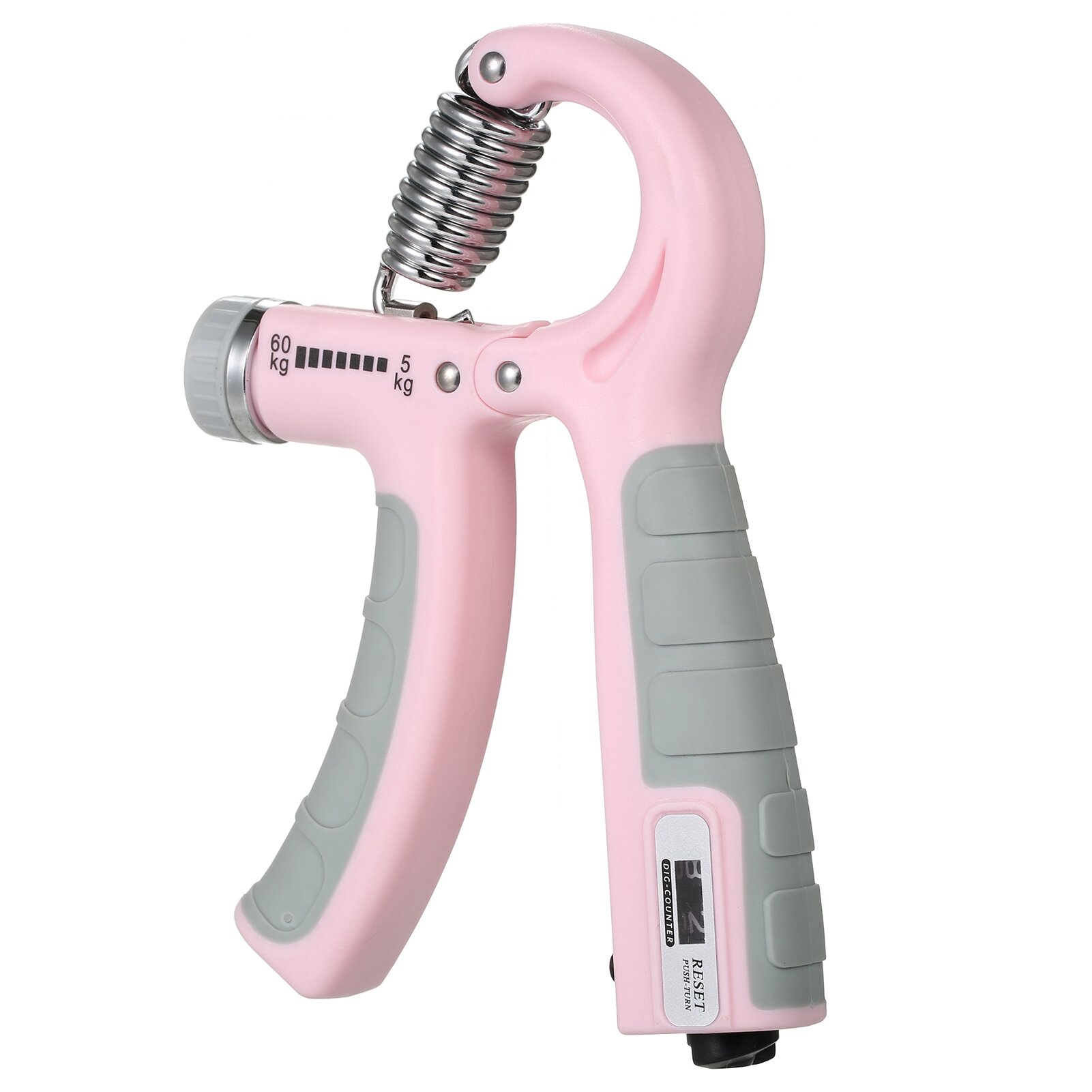 Эспандер кистевой с счетчиком, регулируемое сопротивление 560 кг для тренировки мышц и запястий 60KG