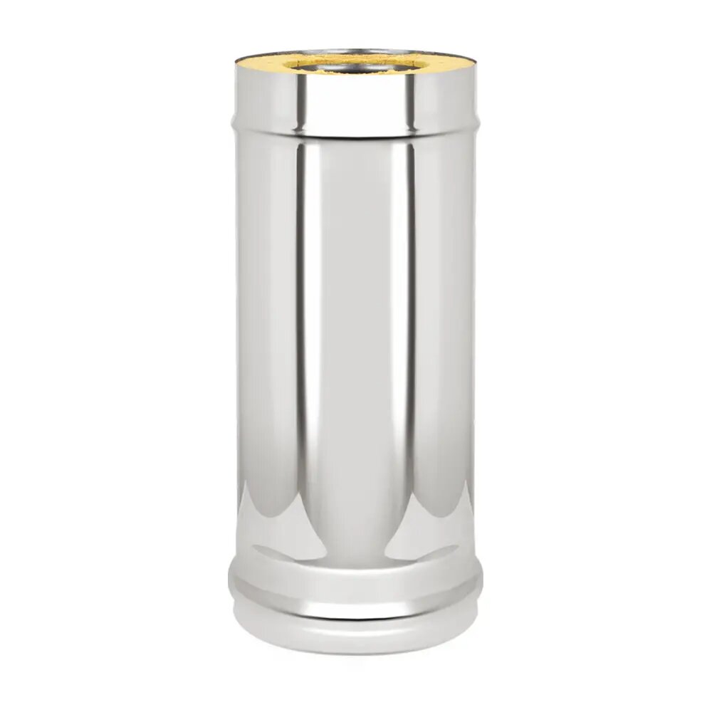 Сэндвич-труба (AISI 304 0,8/430 0,5) д.150х220, длина -0,25м