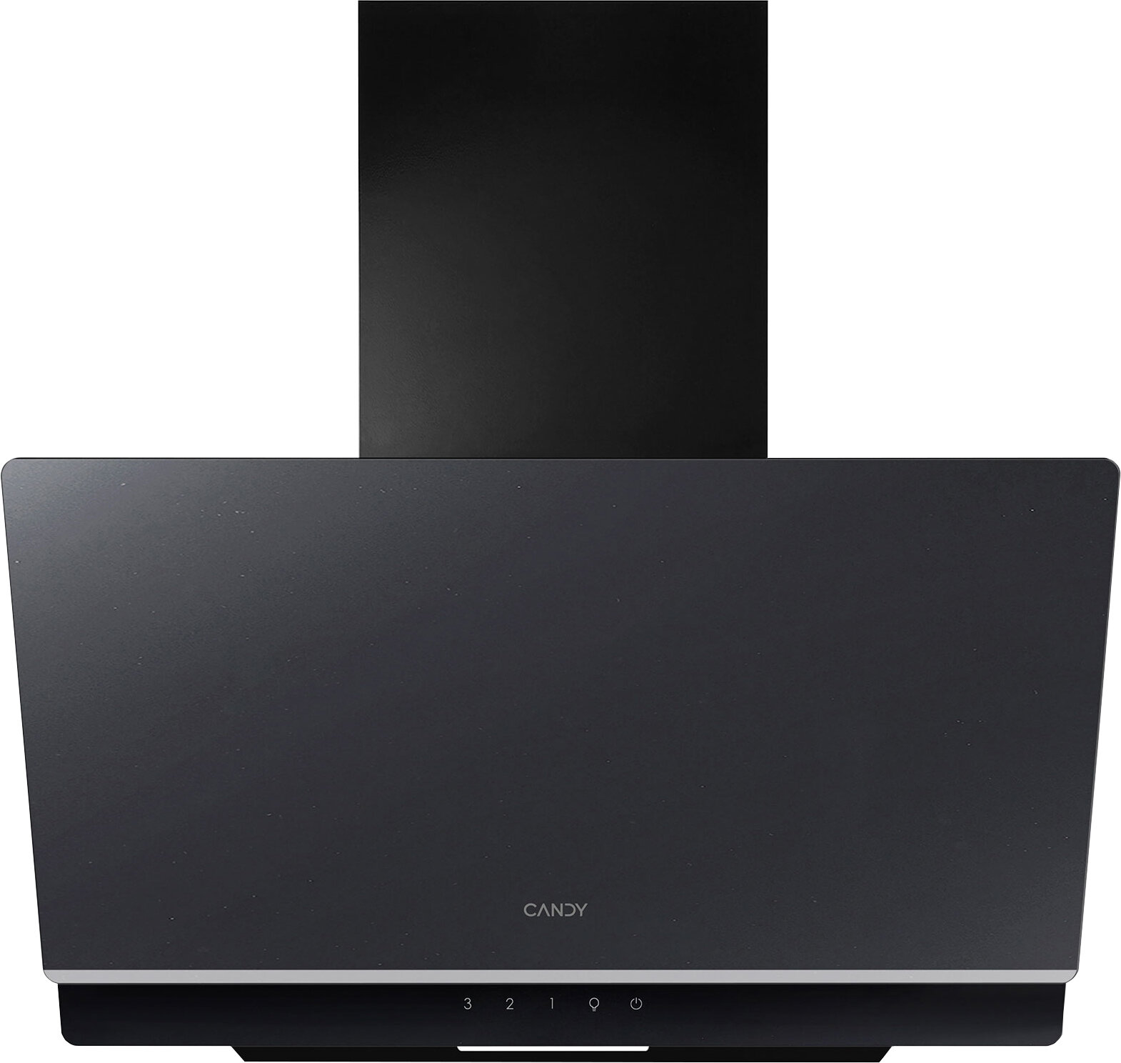 Вытяжка Candy CVWX64SB, черная, наклонная, мощность 600м³/ч, 54дБ