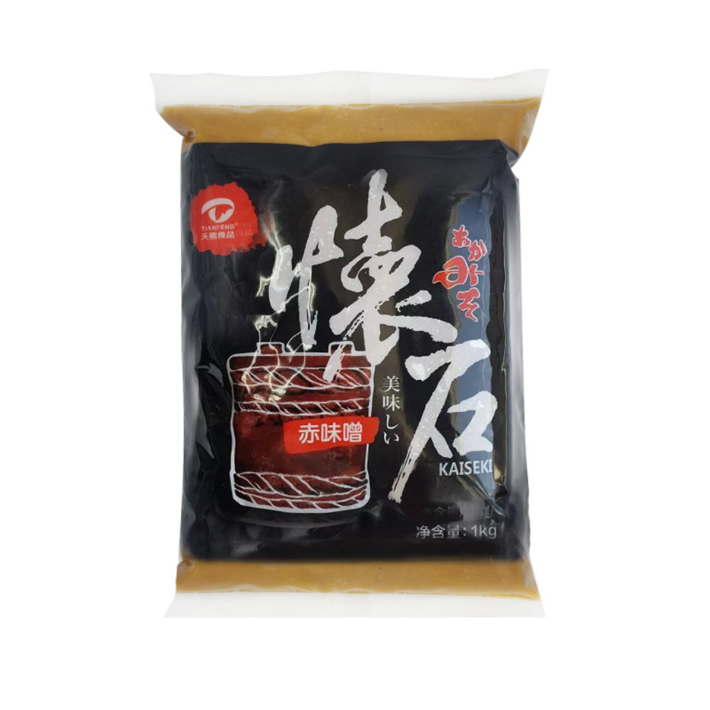 Паста мисо Kaiseki темная с большим количеством соли 1 кг, Китай