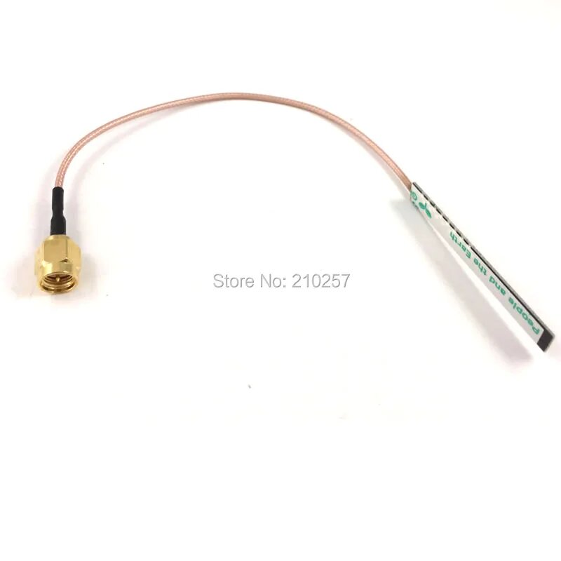 1 шт, 2400-2700 МГц, 2,4 ГГц, Wi-Fi антенна, штекер Sma, печатная плата, морской модуль с коаксиальным кабелем RG178, 15 см