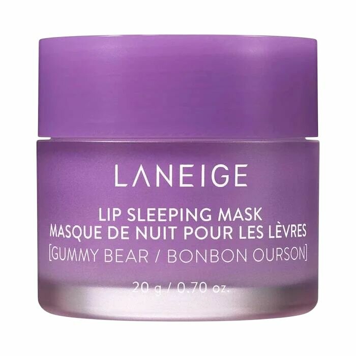 Интенсивная, ночная смягчающая маска для губ LANEIGE Lip Sleeping Mask GUMMY BEAR 20g