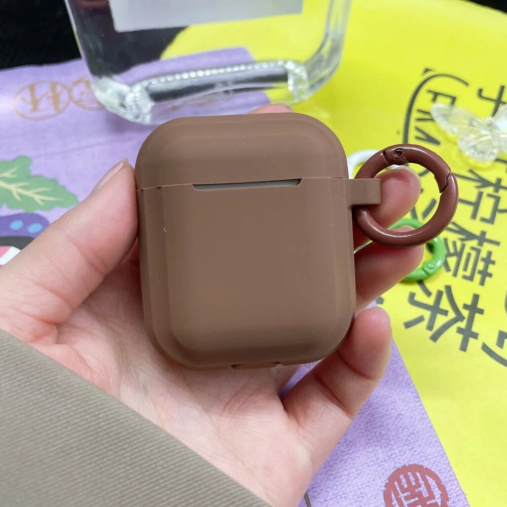 Силиконовые чехлы для наушников Airpods 1/2/3, защитный чехол для беспроводных наушников Apple Airpods 4 Pro, чехол Air Pods 2, чехол