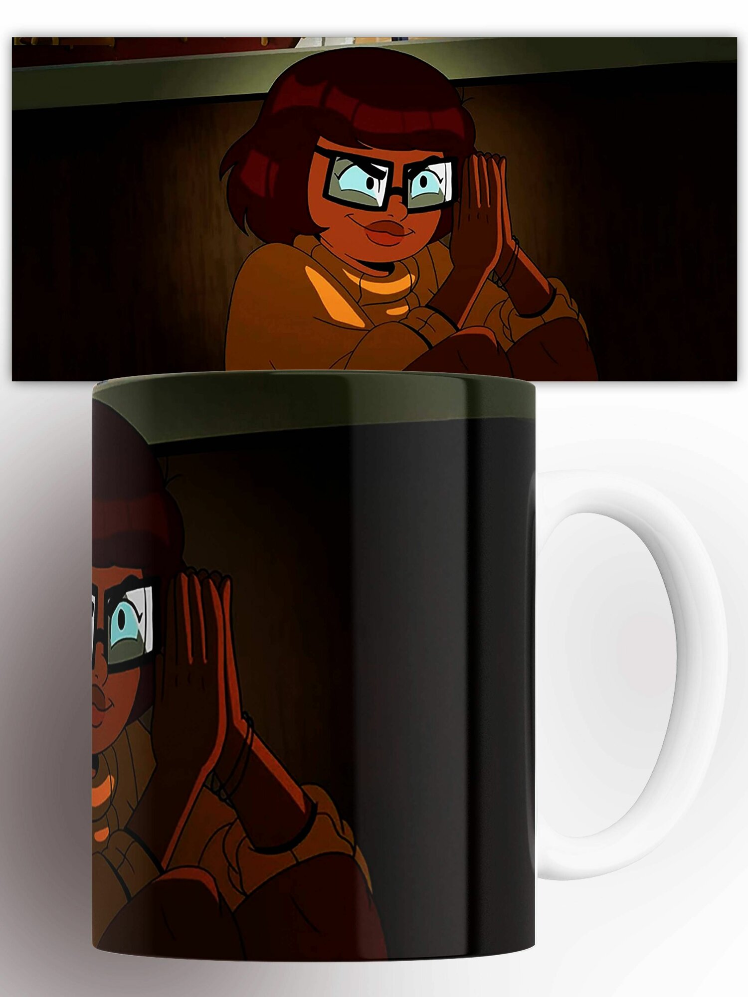 Кружка Велма Скуби-Ду Velma Scooby-doo мультсериал , на подарок , с принтом 330 мл