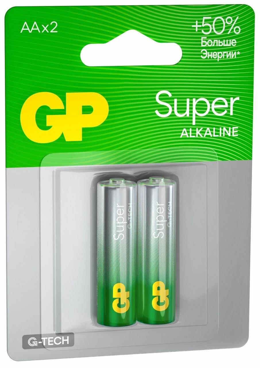 Батарейки Super AA, 2шт — фото 1
