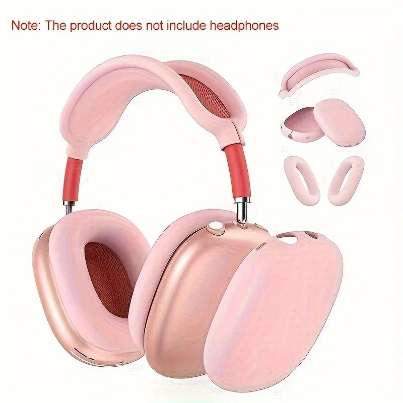 Прозрачный силиконовый чехол для AirPods Max 02