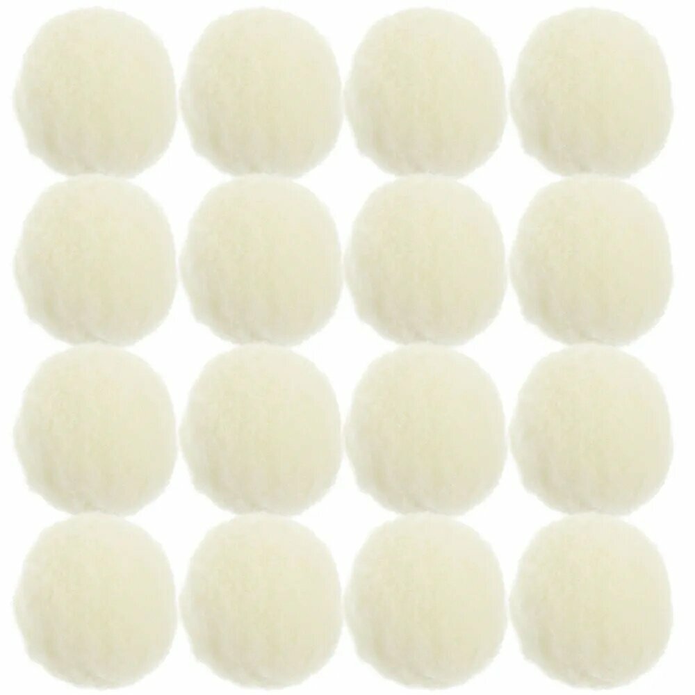 Помпоны Из Полиэстера, Белые, Мягкие, Для Diy Украшений, 50 Шт