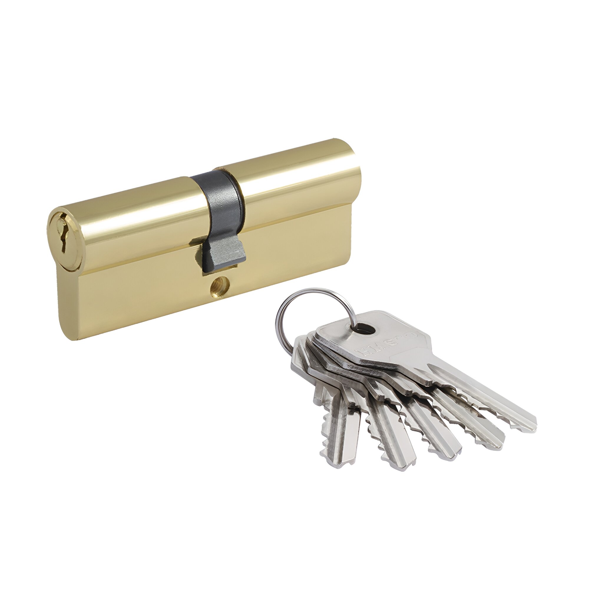 Цилиндровый механизм Нора-М ЕСО-STD Z Л-80 (40-40), ключ/ключ, золото