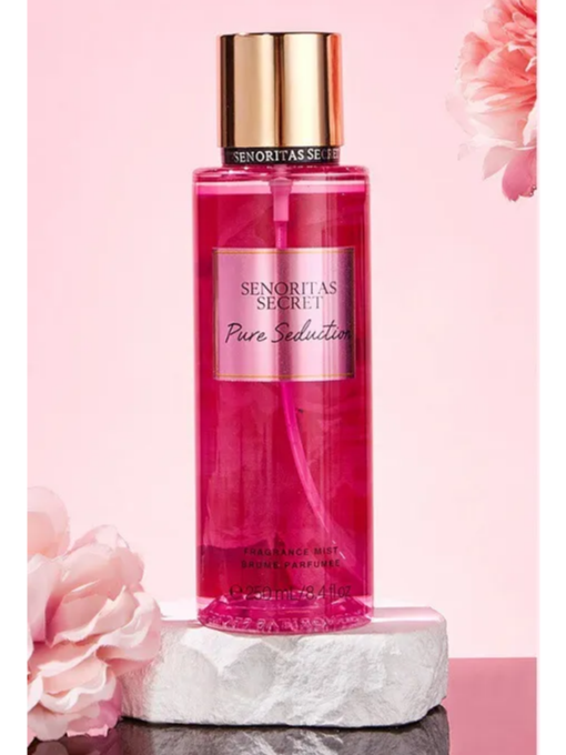 Senoritas Secret Спрей мист для тела парфюмированный с ароматом сливы и фрезии Pure Seduction Body Mist 250 мл