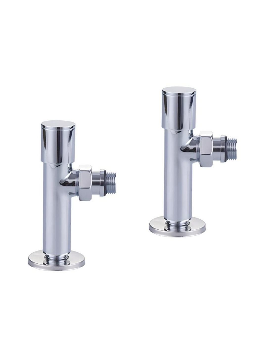 Кран для полотенцесушителя ViEiR 1/2"ш-1/2"ш, ручка круглая, комплект 2 шт