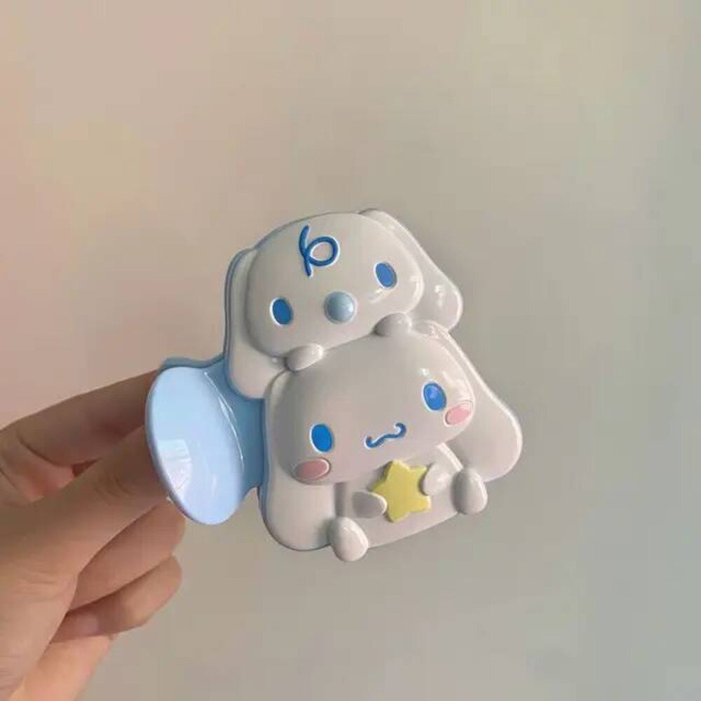 Мультфильмы Sanrio, японские и корейские детские милые девочки, Куроми, My Melody, заколка для волос, акула, трехмерная открытка для волос.