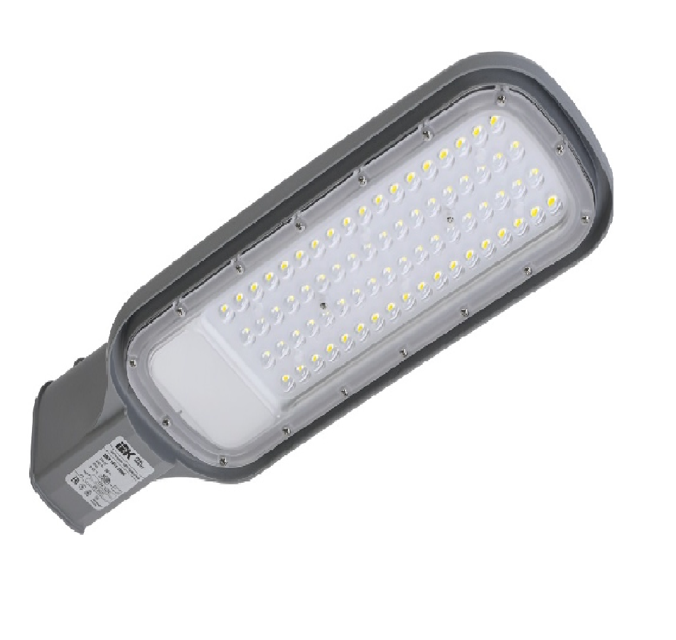 Светильник уличный IEK ДКУ 1012-50Ш 5000к ip65 светодиодный, серый