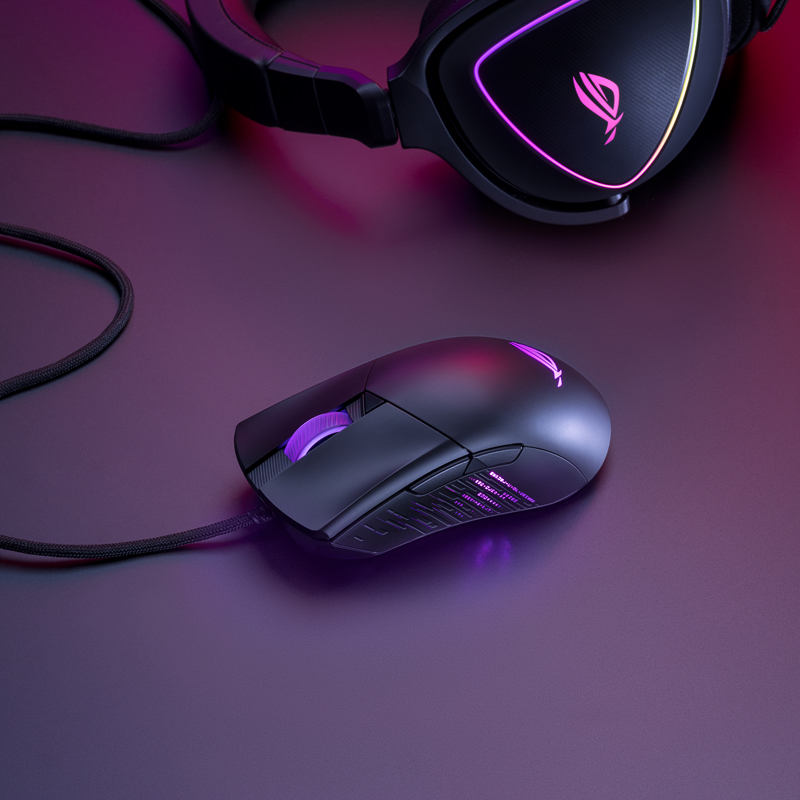 Проводная мышь ROG War Blade 3-го поколения 36K, три режима подключения, черный