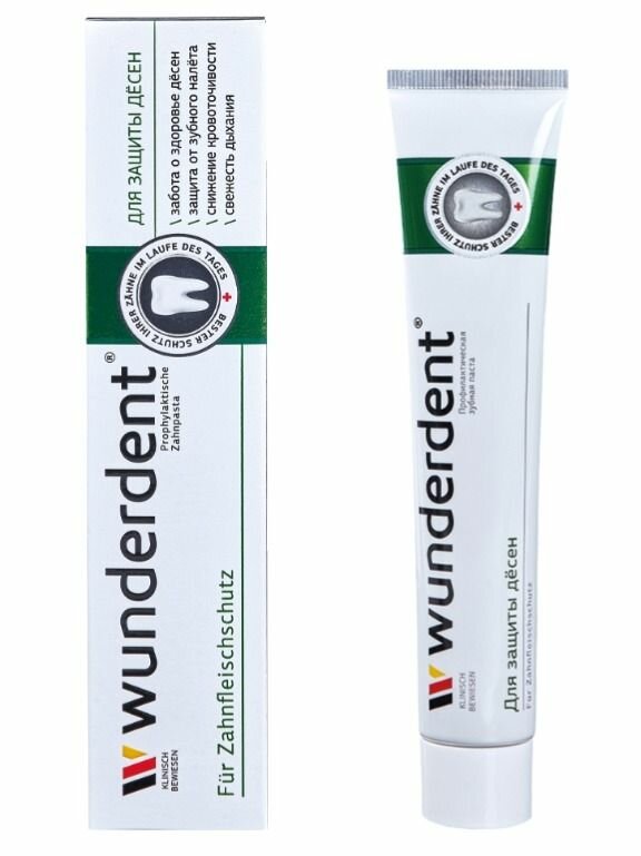 Зубная паста Modum WUNDERDENT для защиты десен 100 г