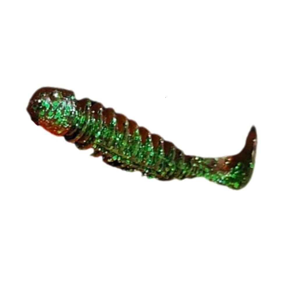 Искусственные приманки с хвостом-лопастью для морской рыбалки, Цвет омара - Маленький 5 см