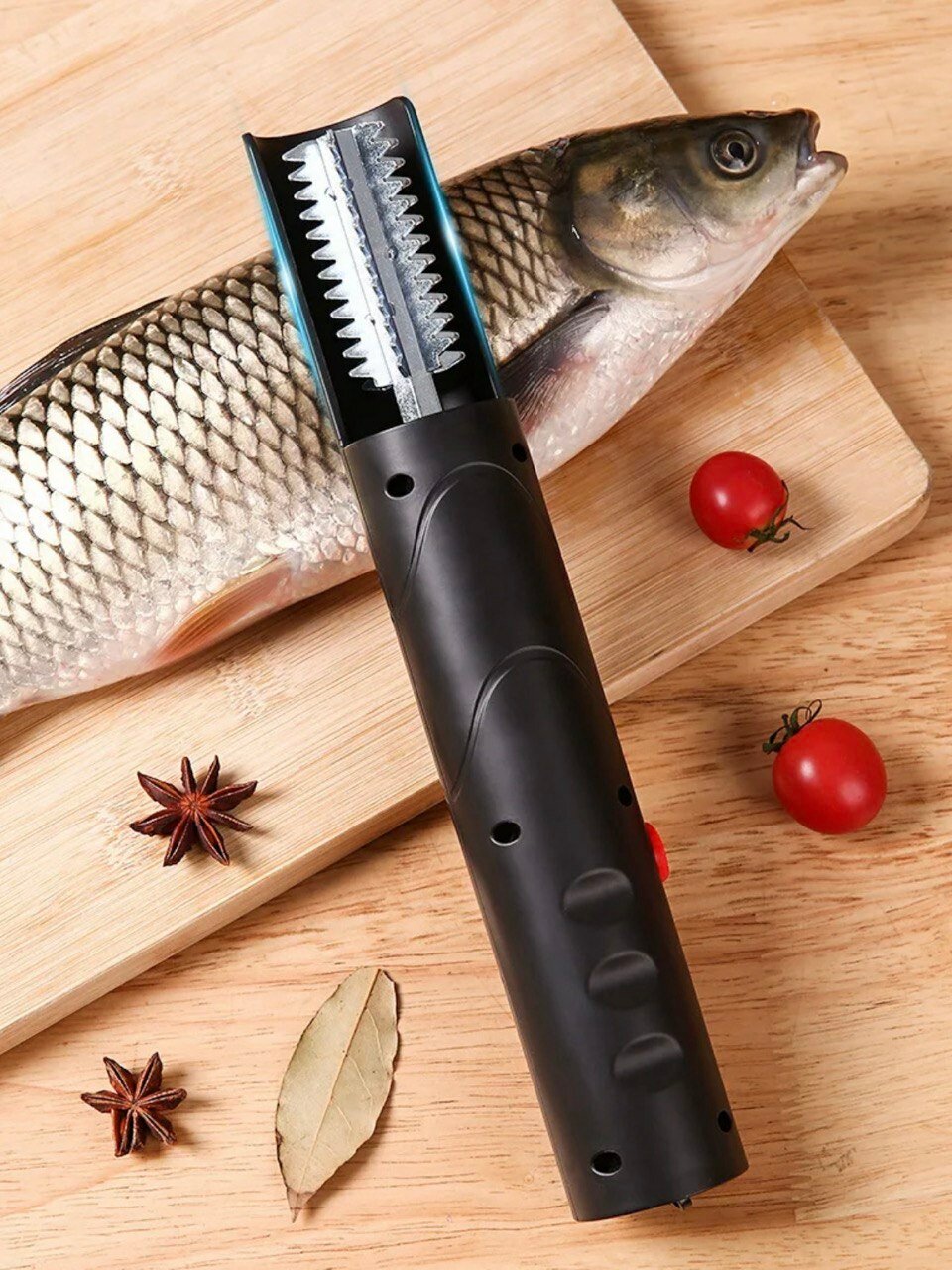 Рыбочистка электрическая аккумуляторная чистилка для рыбы