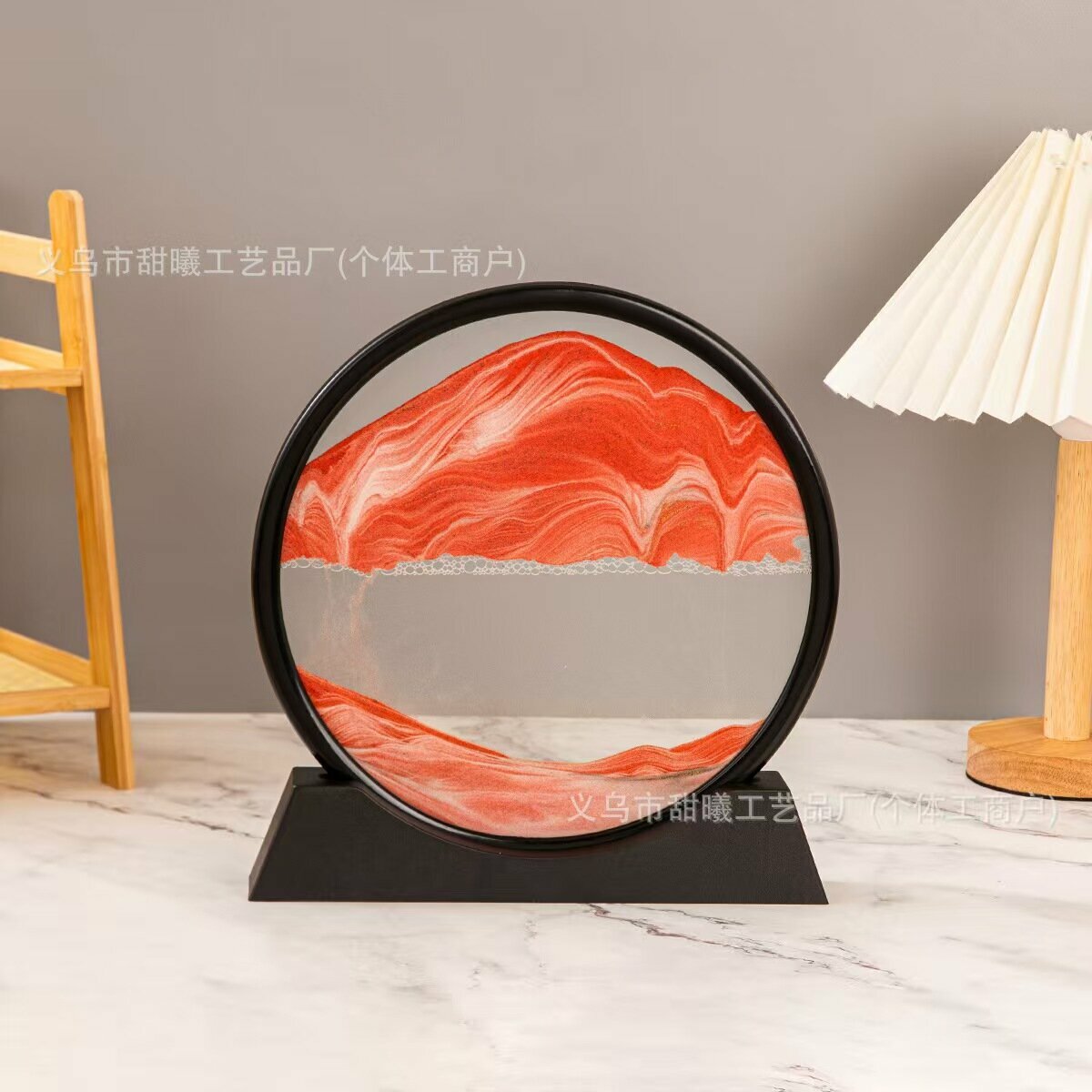 Ночник, настольная 3D-песочная композиция, украшение для гостиной. Отличный подарок.